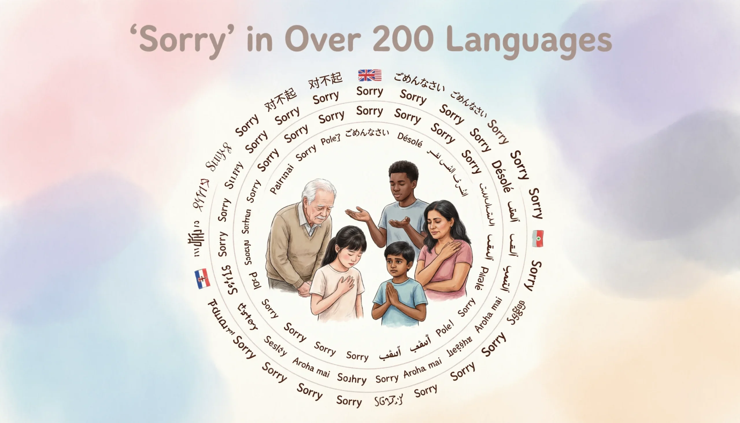 100+ Ways to Say Sorry in Different Languages (2026)